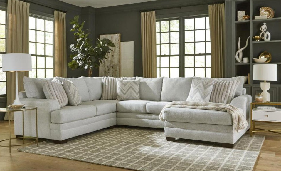 Behold Light Grey Sectional 1312 – Harwin Furniture