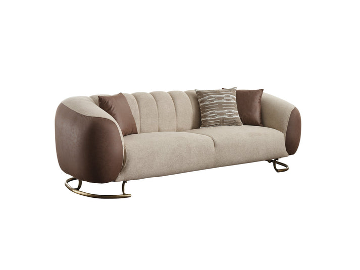 Palmera Stationary Sofa Cream – Harwin Furniture