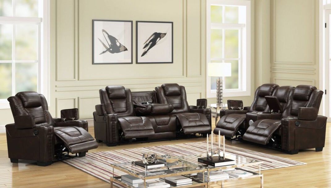 Eric Brown POWER/BLUETOOTH SPEAKERS/STORAGE 3pc Reclining Set – Harwin ...