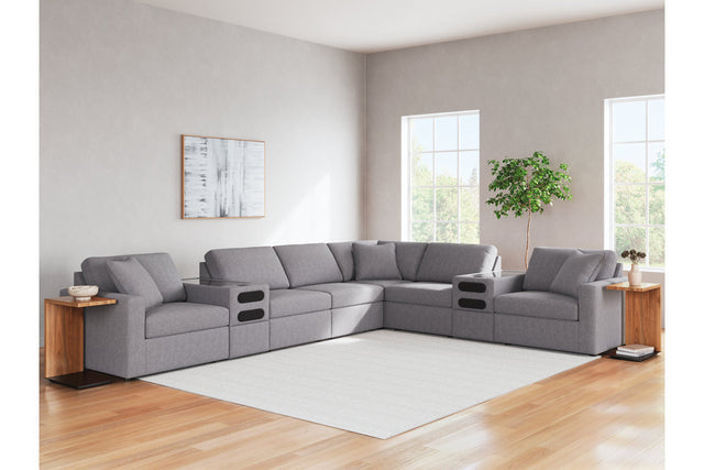Modmax Granite 8pc Modular Sectional 92104 – Harwin Furniture